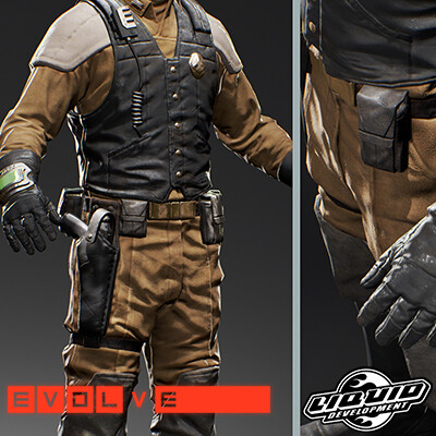 ArtStation - Evolve - 3D Character