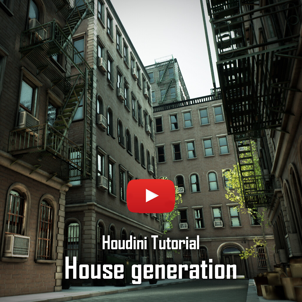 Simon Verstraete - Tutorial House generator Houdini
