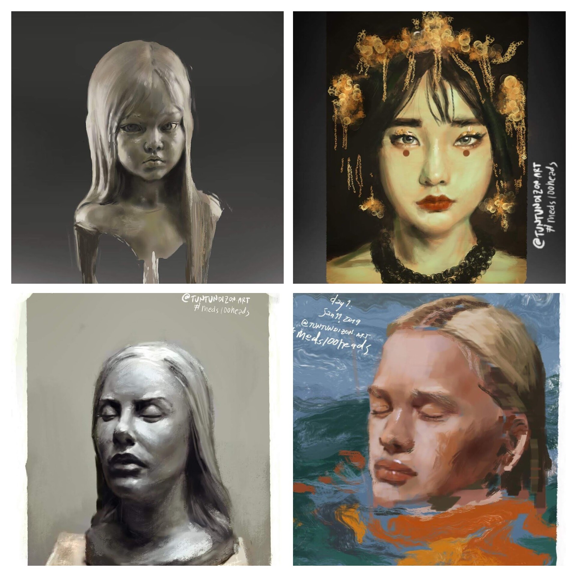 Tuntun Dizon - 100 Heads Challenge (set 2)