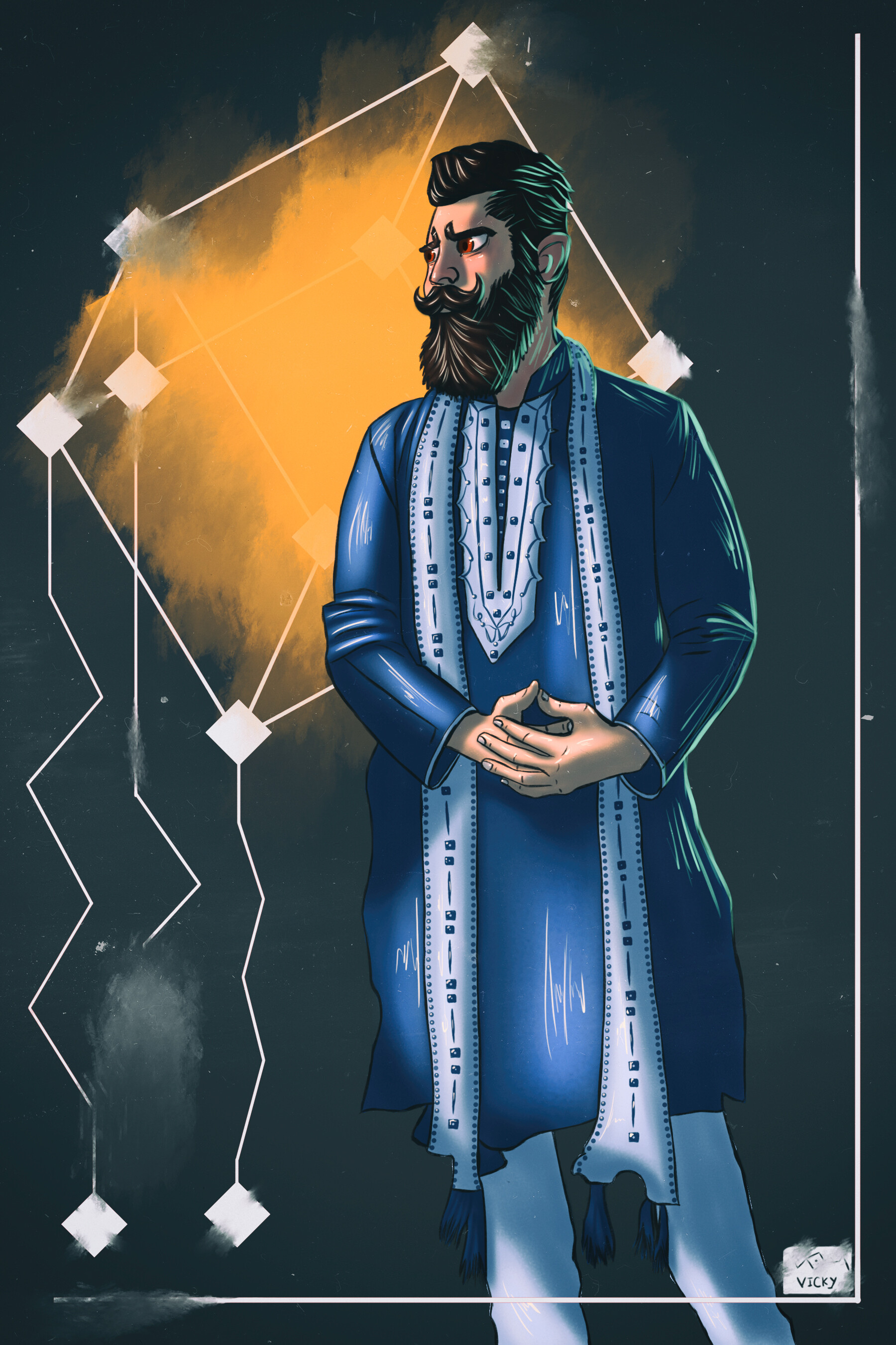 ArtStation - Mustache Man!