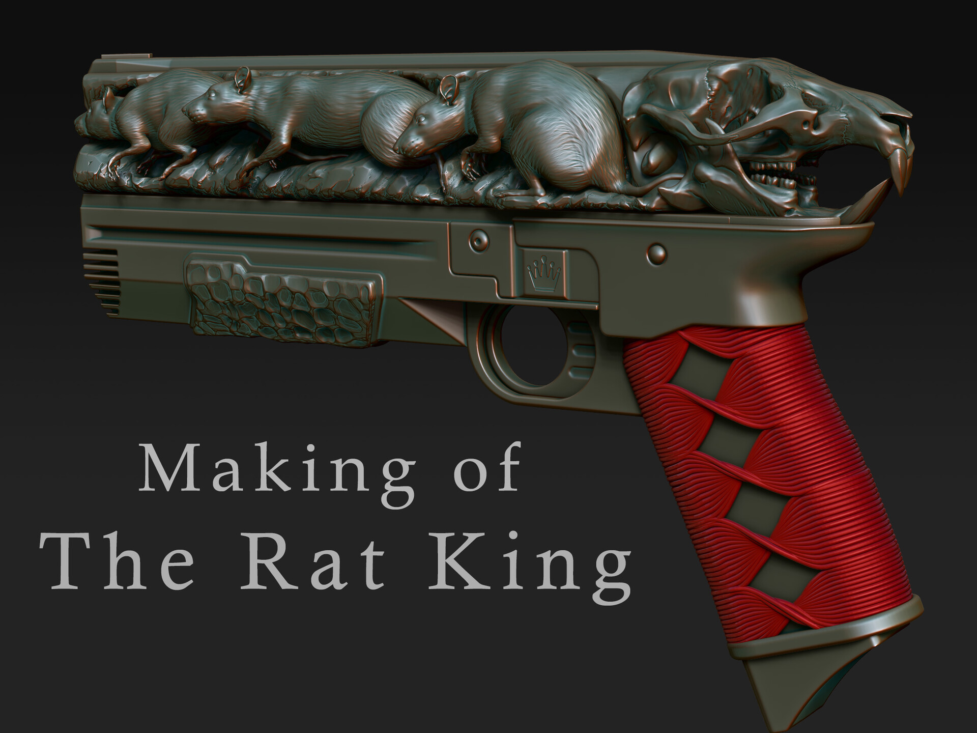 ArtStation - Making of The Rat King