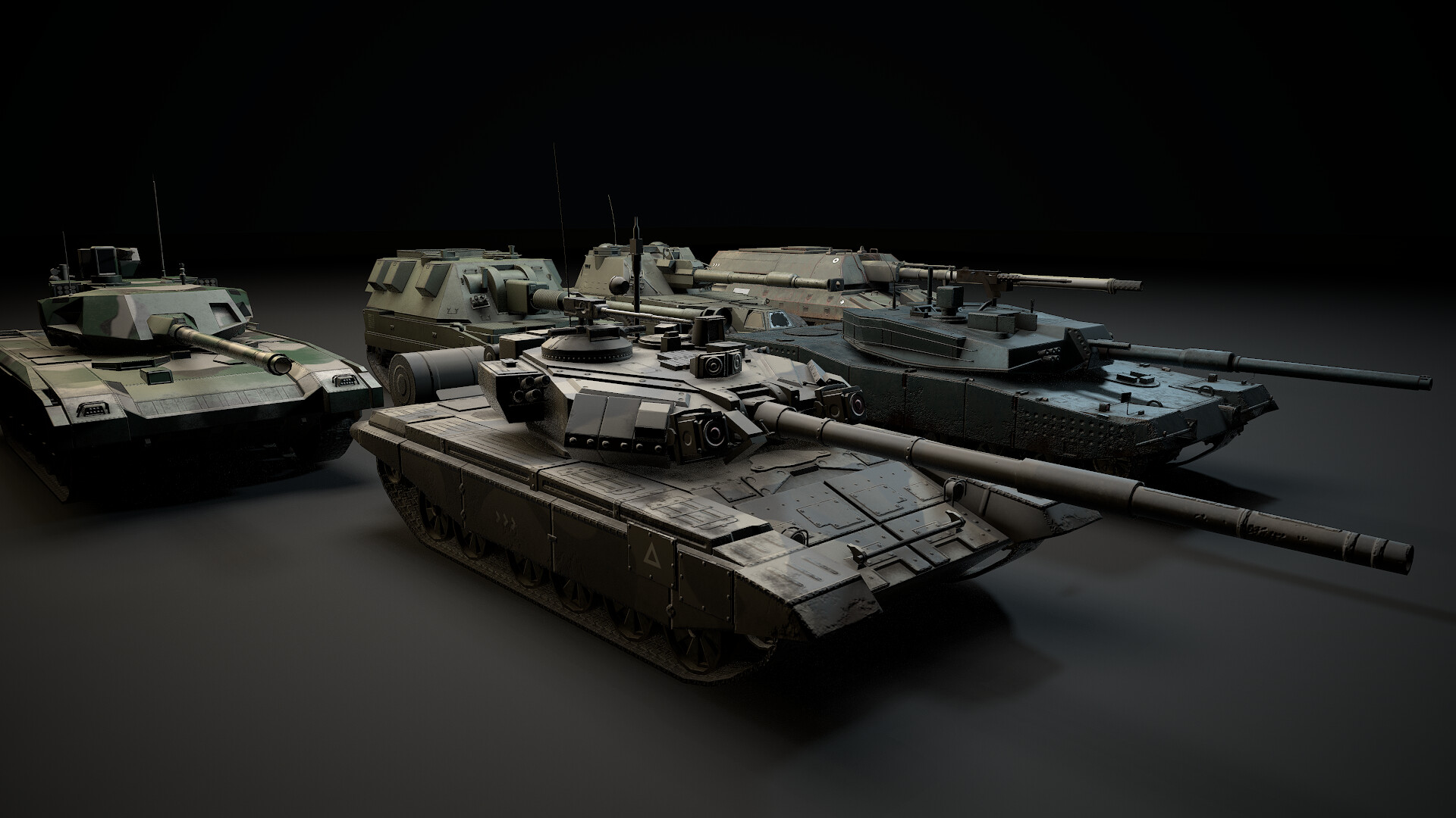 ArtStation - Tanks Pack #2