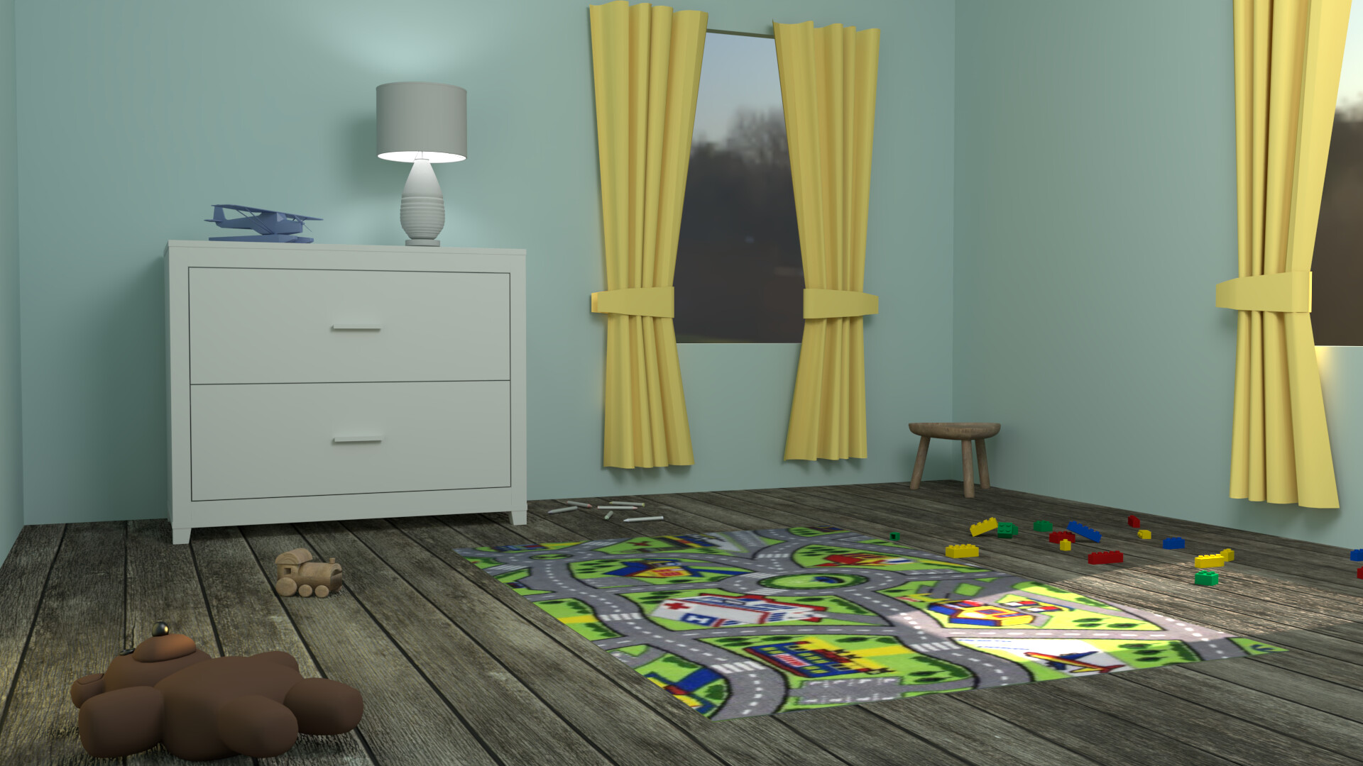 ArtStation - Child's Play Room