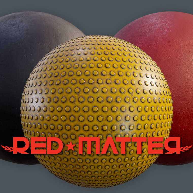 ArtStation - RED MATTER TILES 03