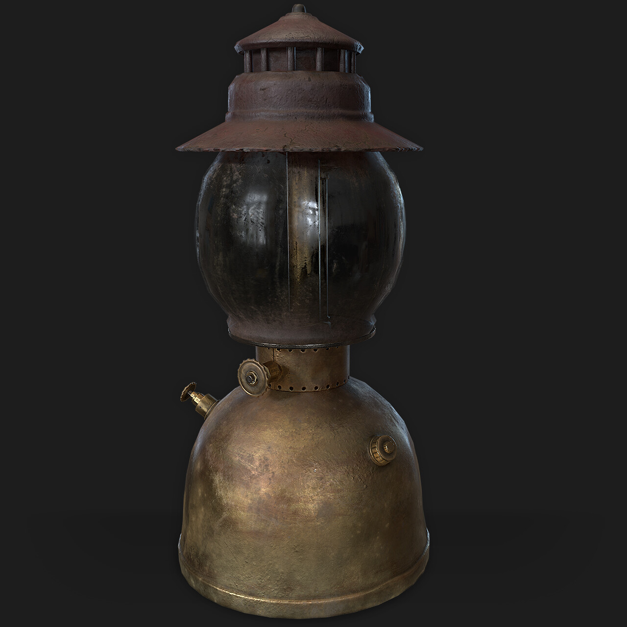 ArtStation - Old lamp materials