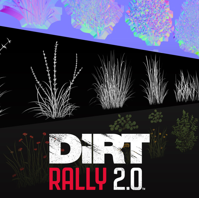 ArtStation - Poland Ground Cover - Dirt Rally 2.0