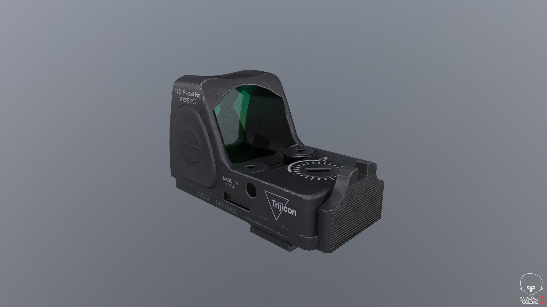 ArtStation - Trijicon RMR Pistol Sight on USP