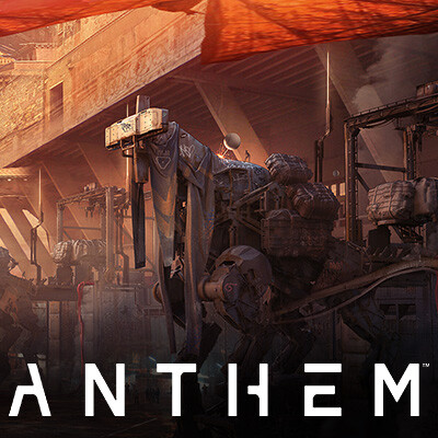 ArtStation - Anthem - Strider Design Work