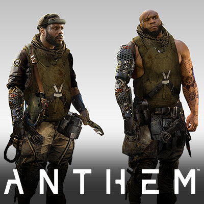ArtStation - Anthem - Crew Design Exploration