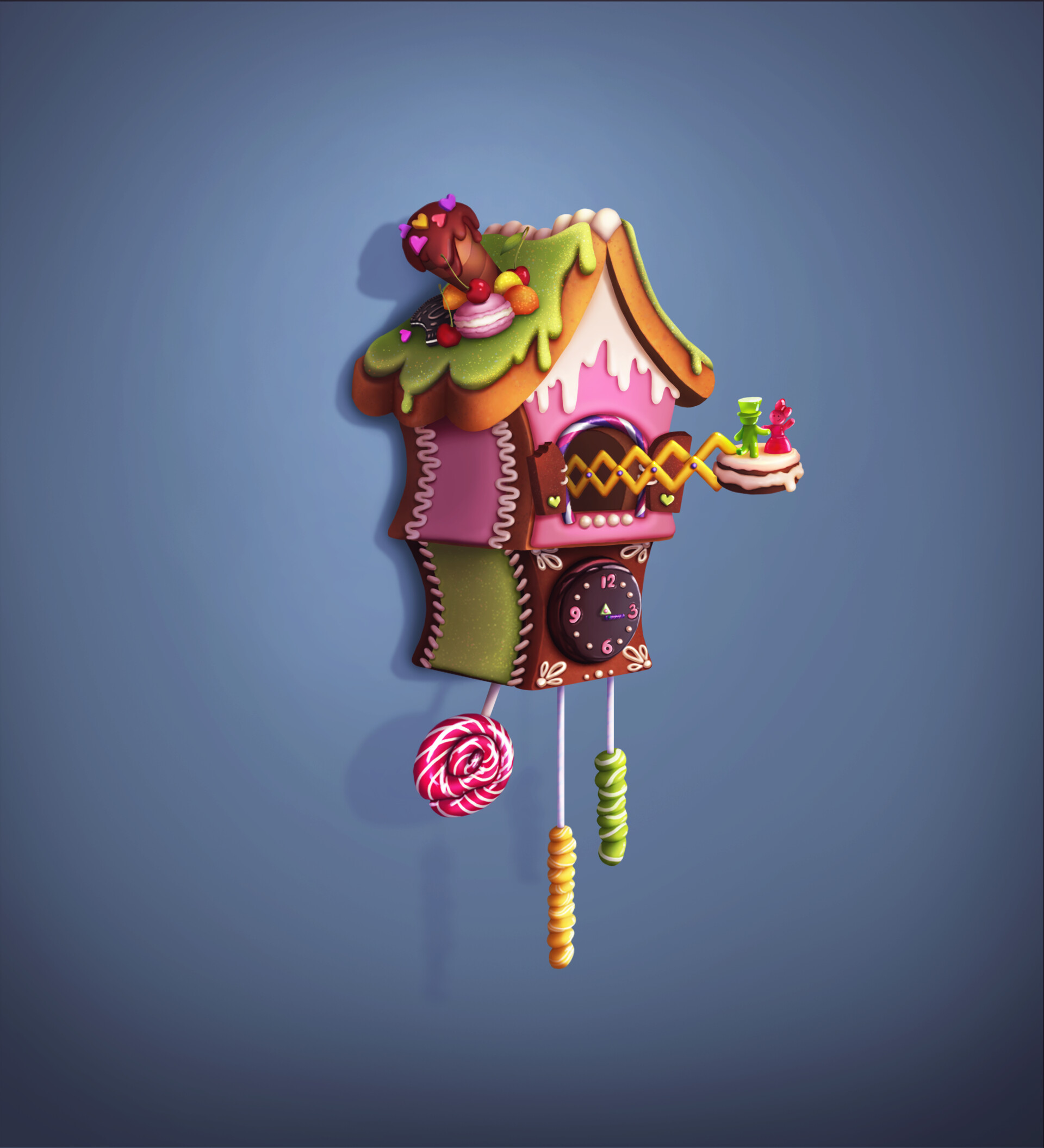 ArtStation - Sweet Cuckoo Clock