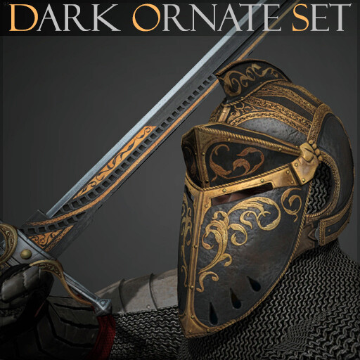 ArtStation - The Dark Ornate Set