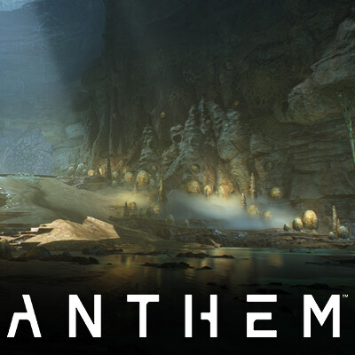 ArtStation - The Hive - Boss Room Level Art