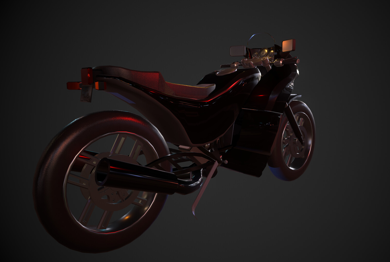 ArtStation - Full Throttle Motorcycle