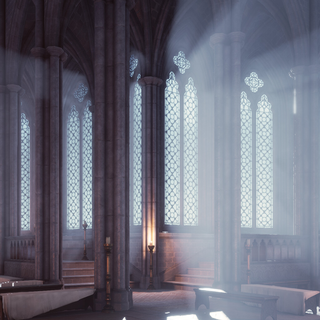 ArtStation - Gothic-Style Temple
