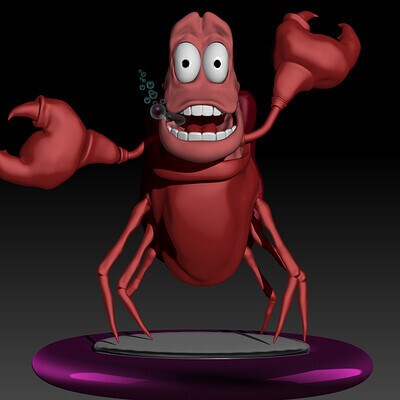 ArtStation - Sebastian (The Little Mermaid)