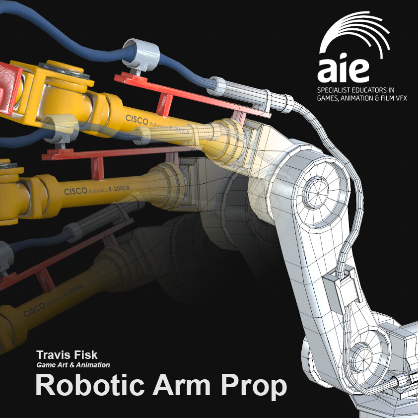 ArtStation - Robotic Arm Prop