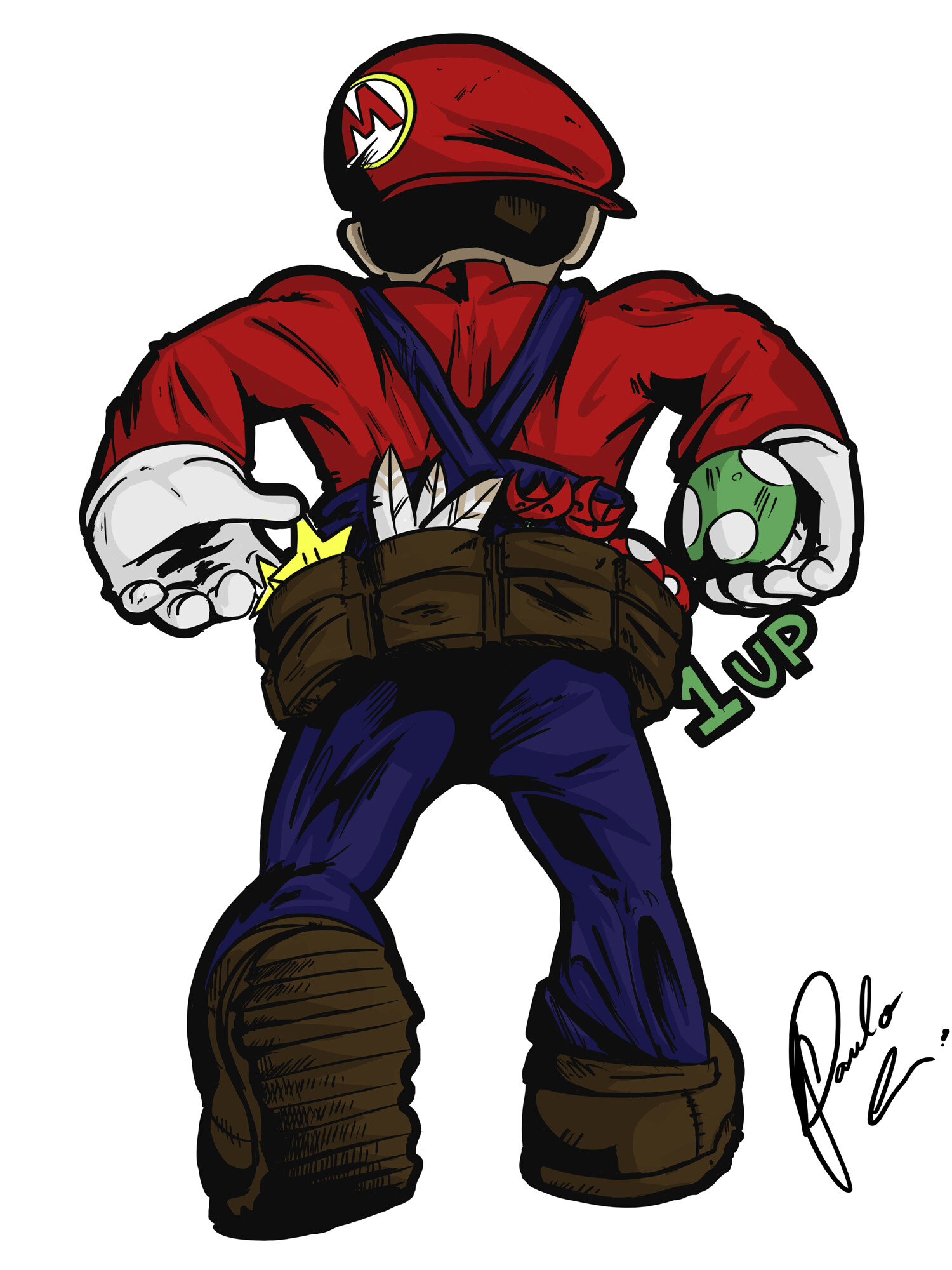 ArtStation - Hardcore Mario