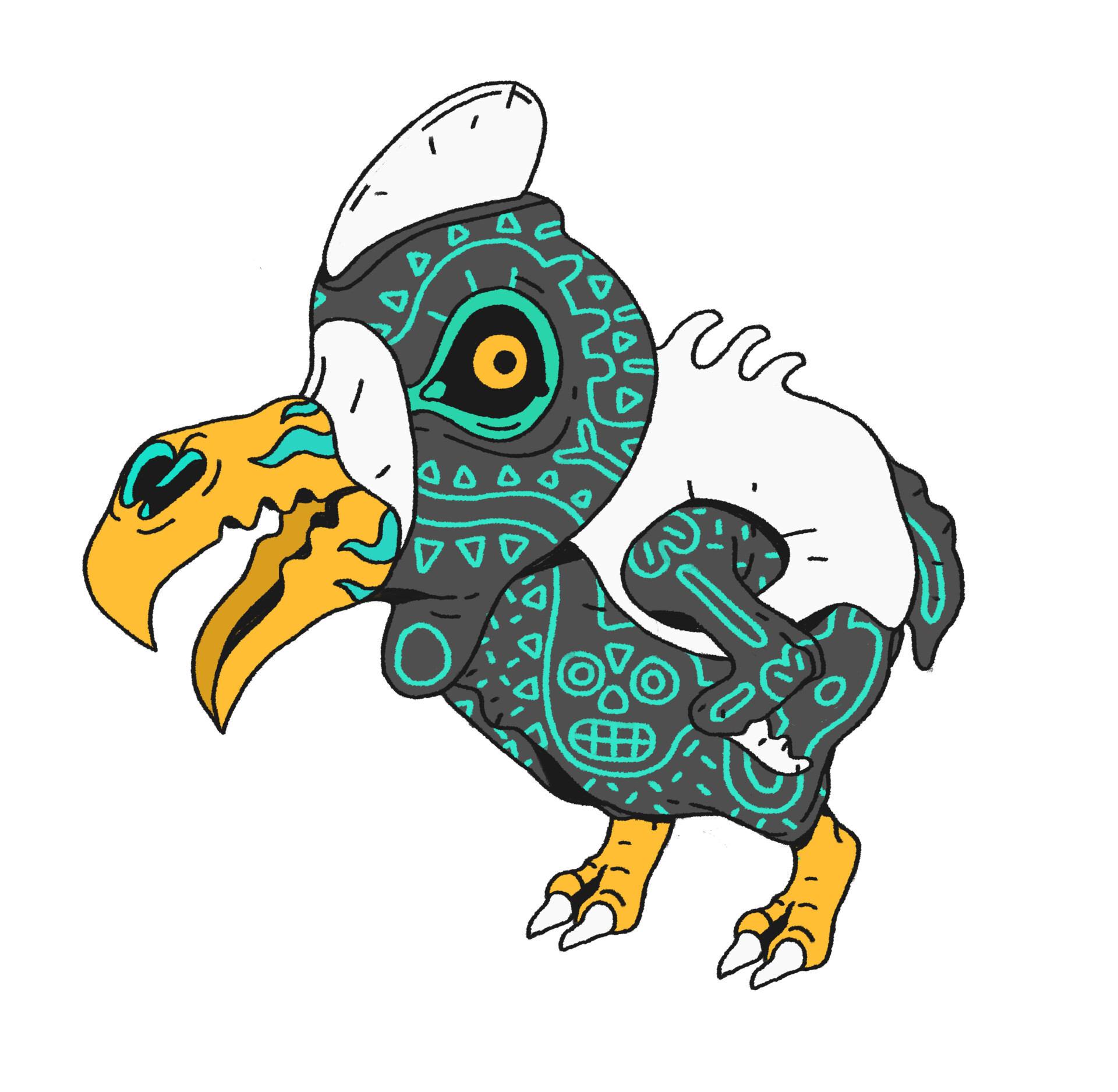 ArtStation - SKULL BIRD