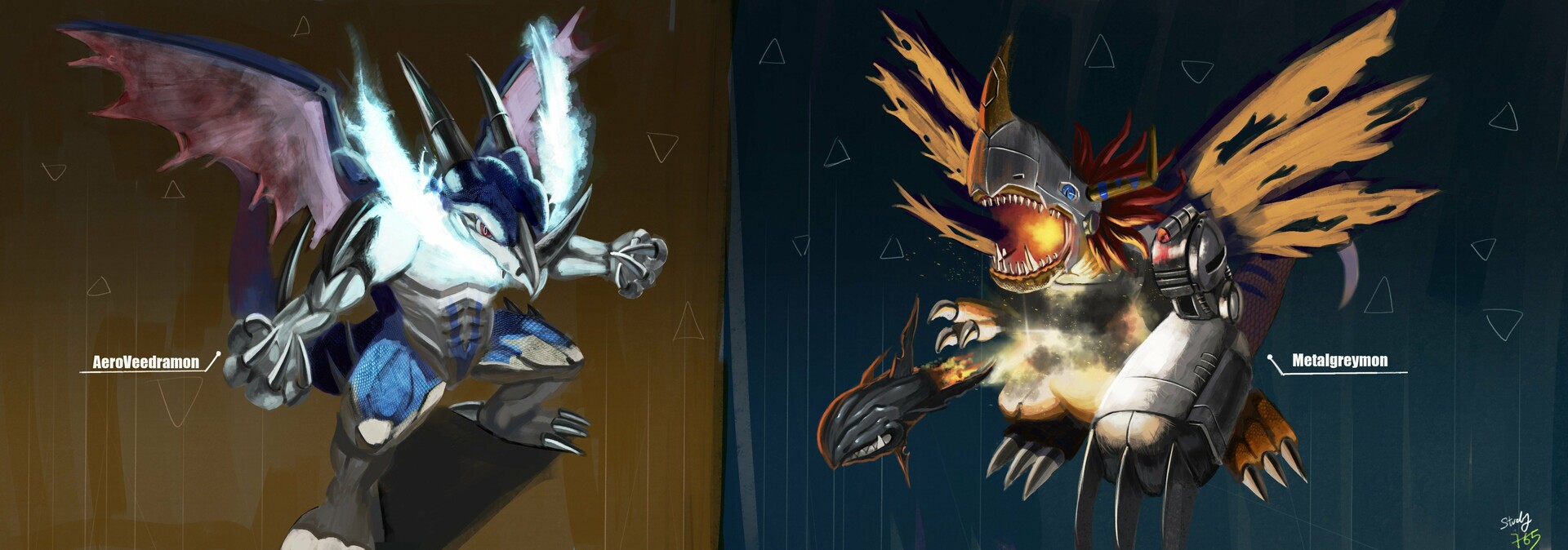 ArtStation - Digimon fanart