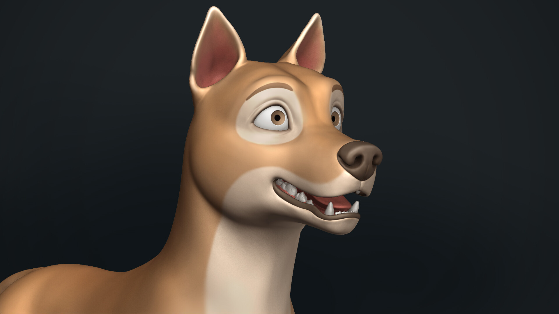 ArtStation - Stylized Dog