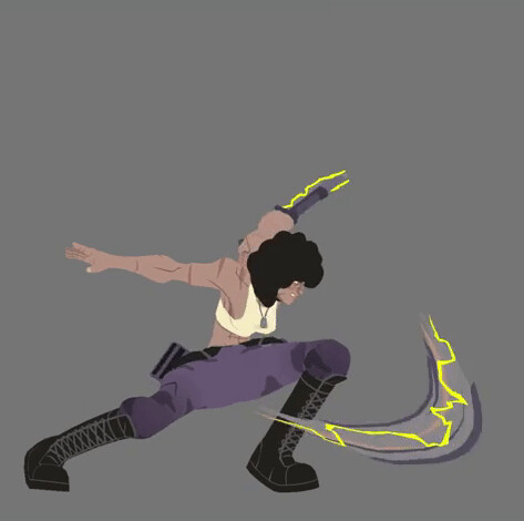 ArtStation - Cid Charge Attacks