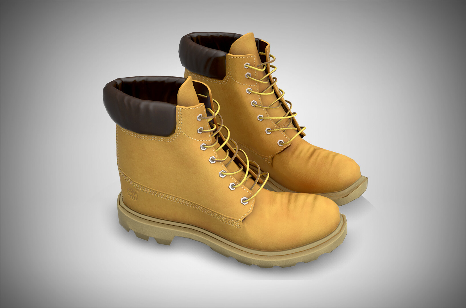 ArtStation - Timberland Boots