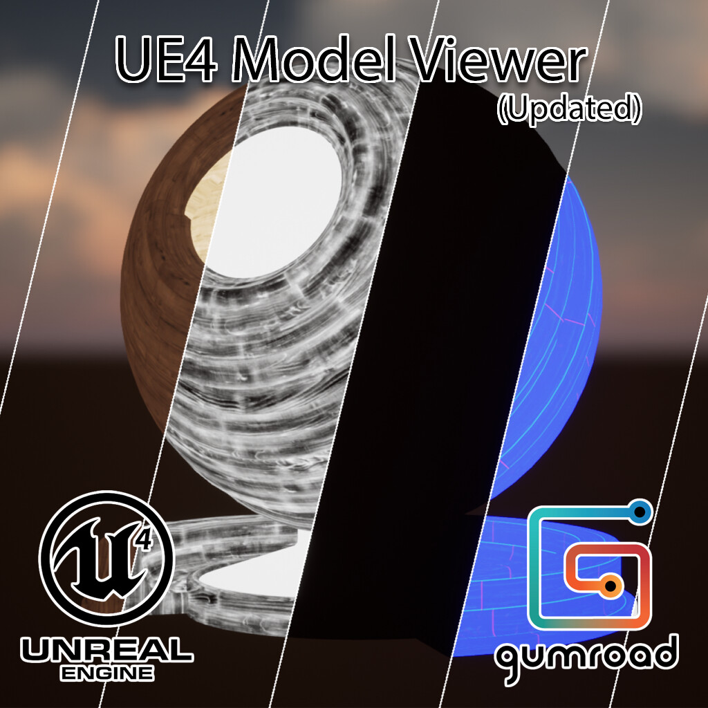 ArtStation - Unreal Engine Model Viewer (Updated!)