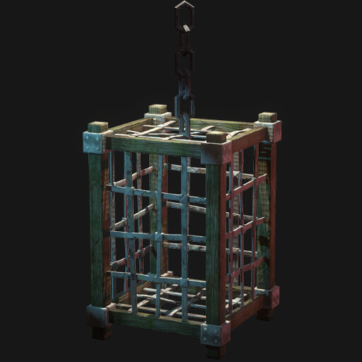ArtStation - Stylized Cage