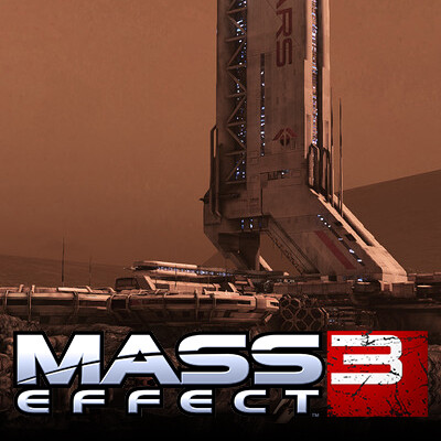 ArtStation - Mass Effect 3 | Mars Research Facility