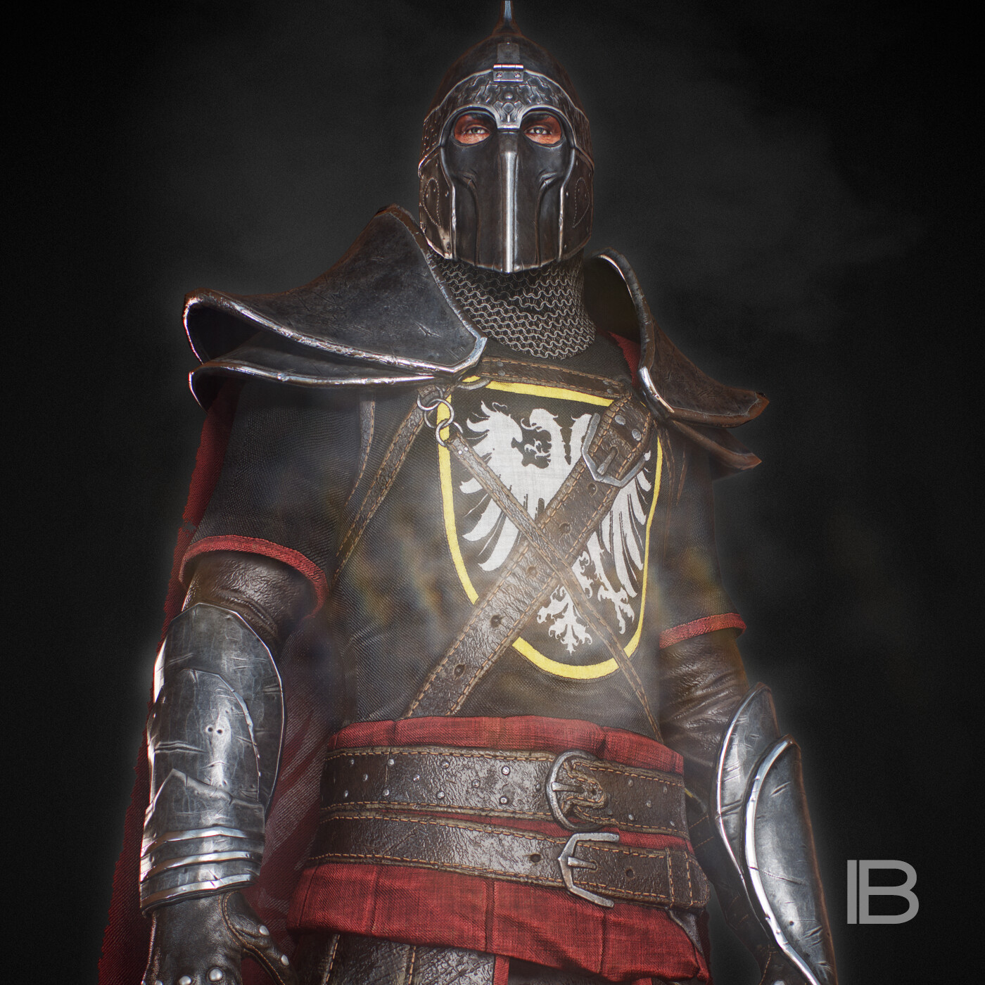 ArtStation - Iron Blade Armor 4B