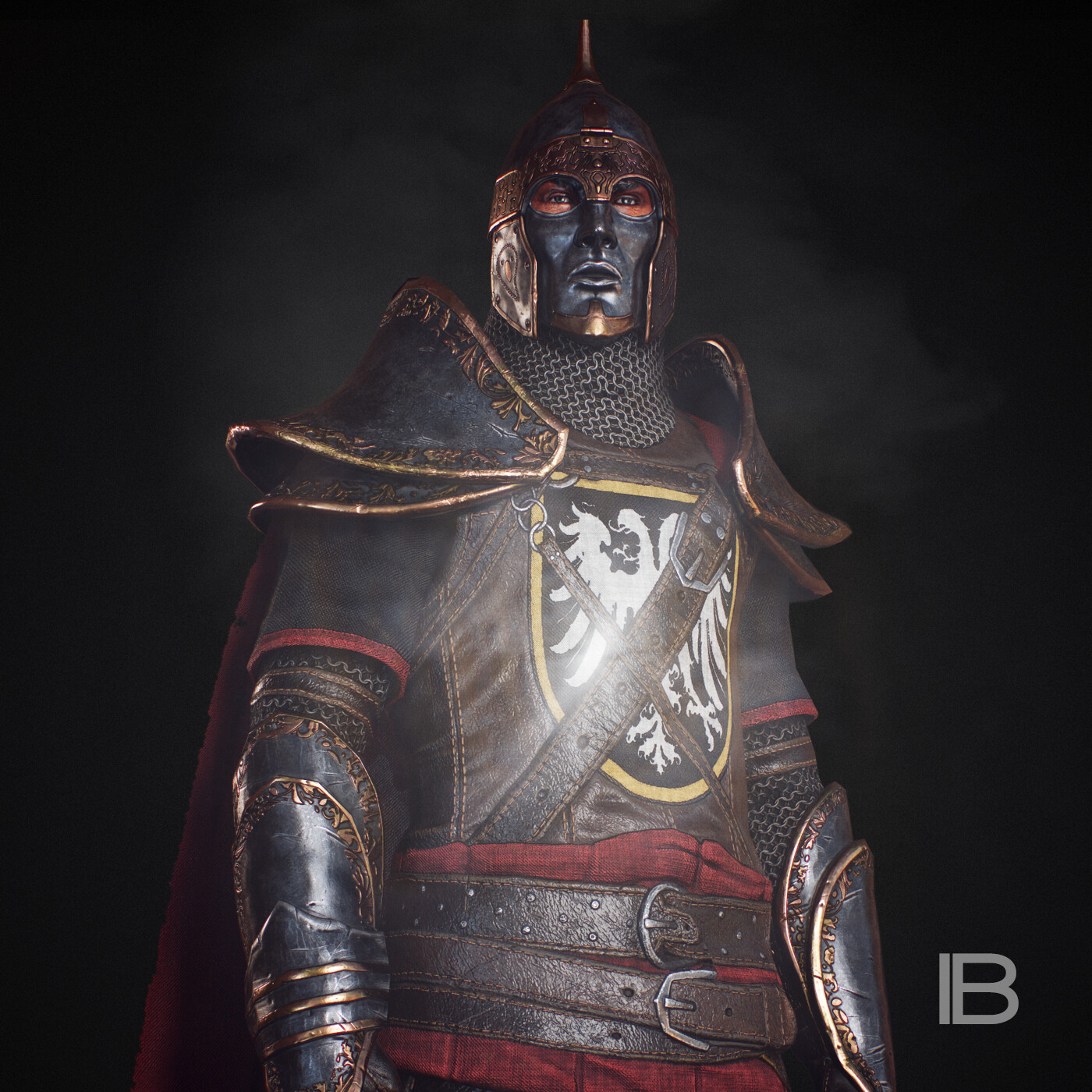 ArtStation - Iron Blade Armor 4C