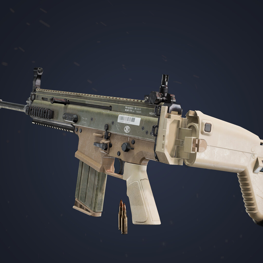 ArtStation - FN Scar 17