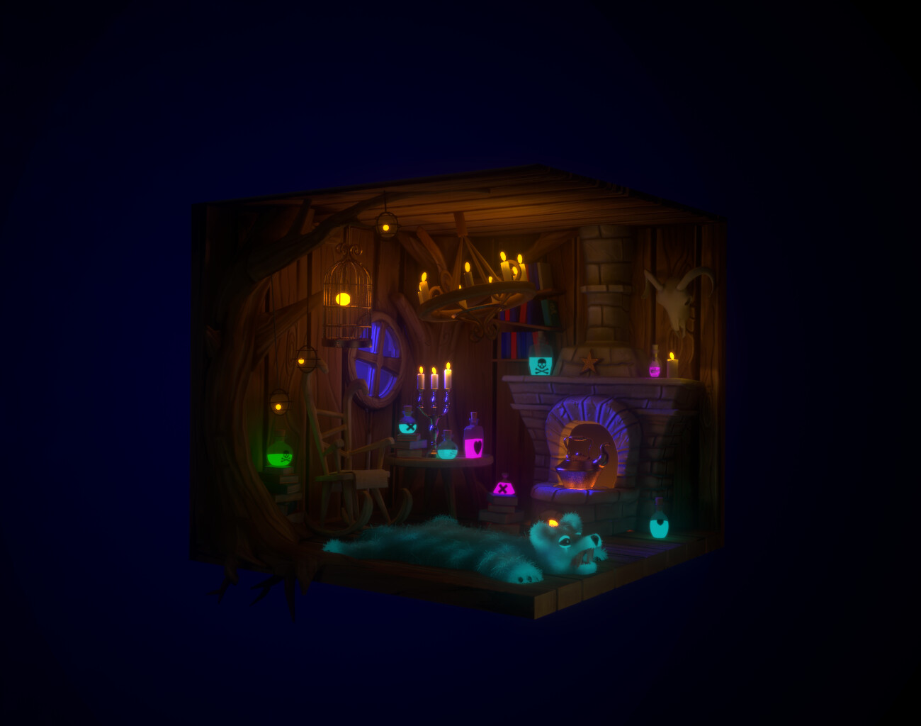 ArtStation - Magic House