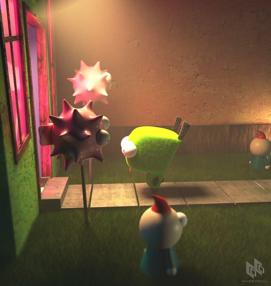 ArtStation - Gir (Invasor Zim)