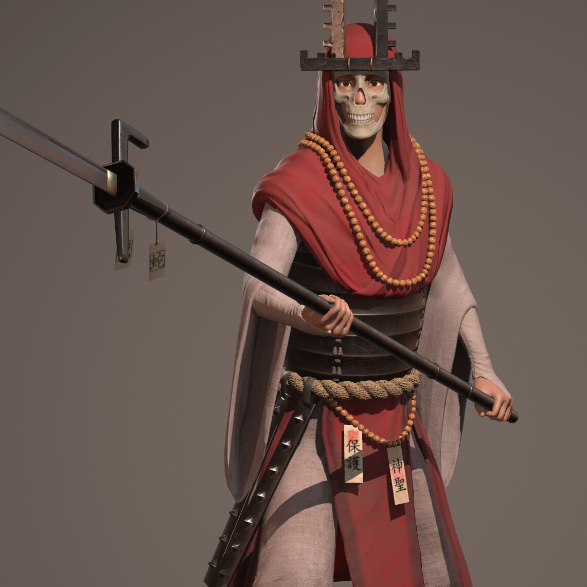 ArtStation - Artstation Challenge: Warrior Monk