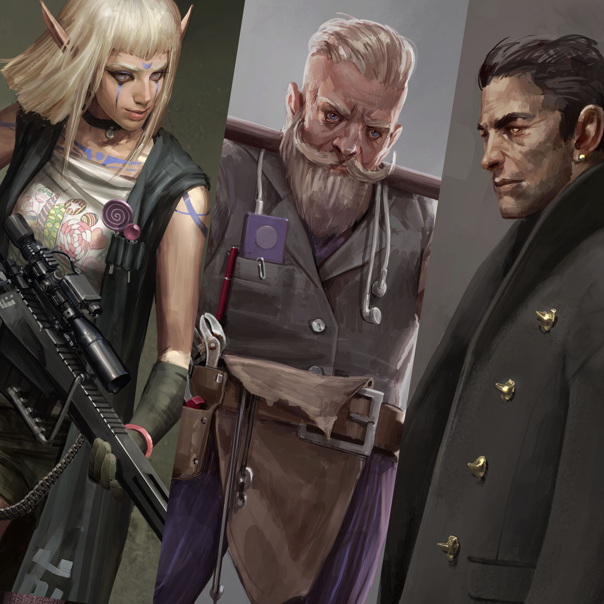 ArtStation - CRAVE characters