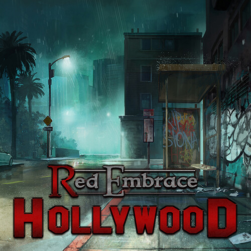 ArtStation - Red Embrace -Hollywood- backgrounds illustrations