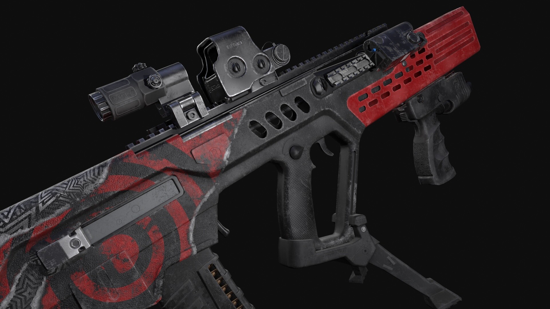 ArtStation - Tar 21 W/Attachments