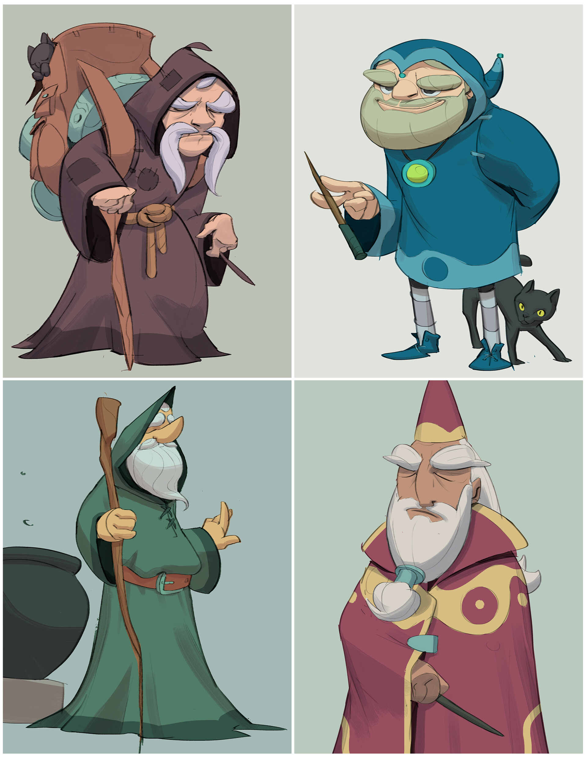 ArtStation - Old Wizards