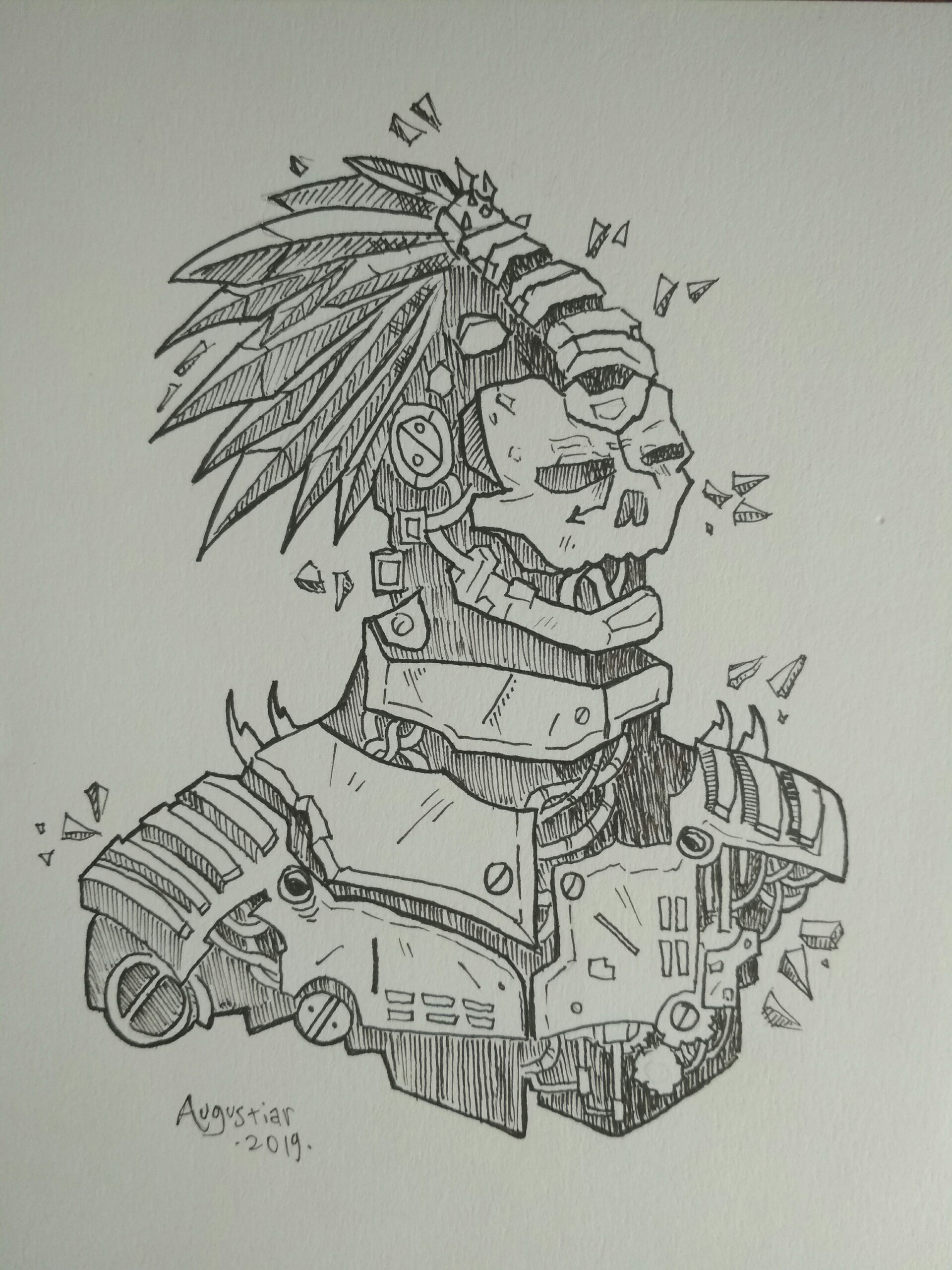 ArtStation - Undead-mecha.