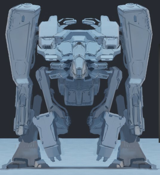 ArtStation - Mech design sketches