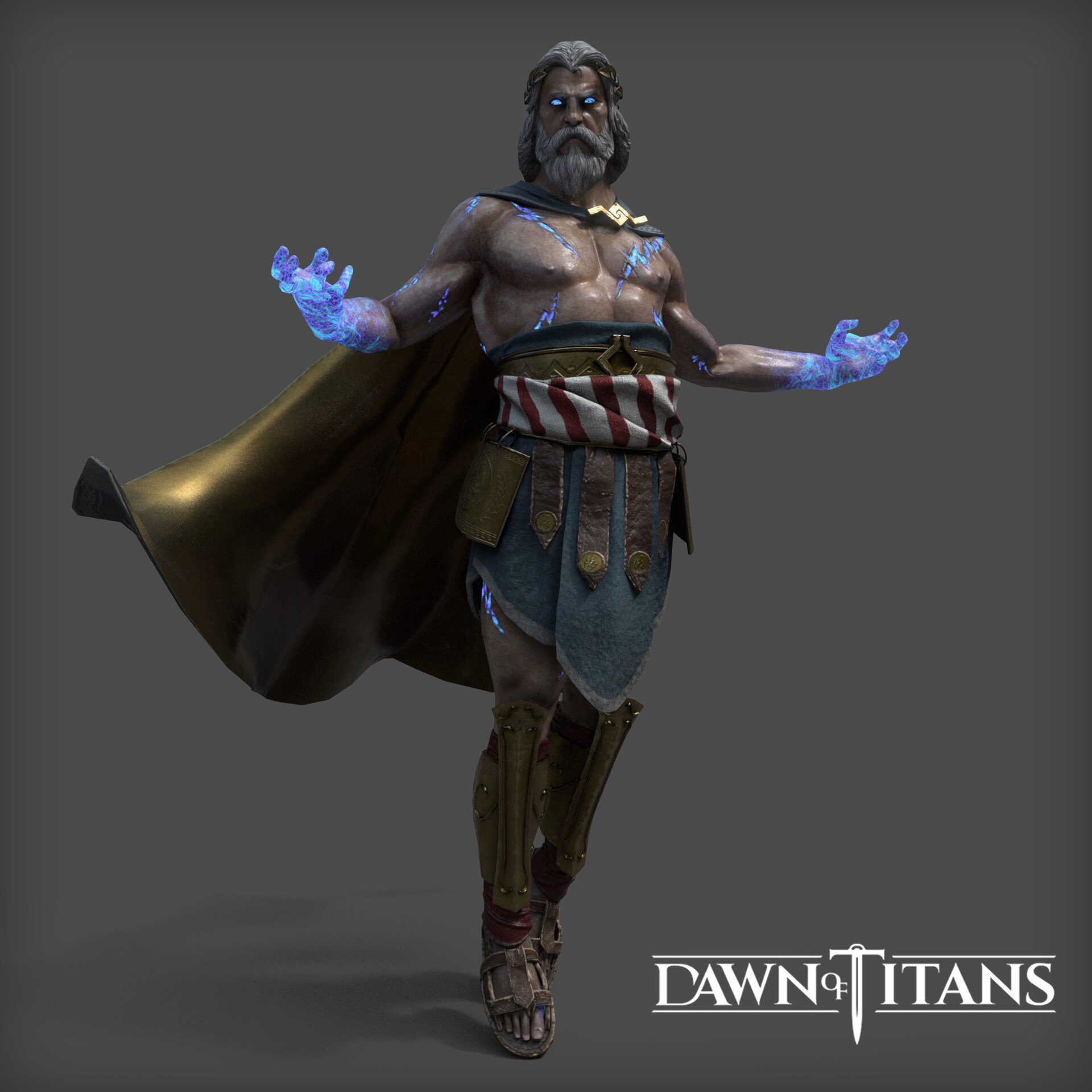 ArtStation - Zeus - Dawn of Titans (Mobile) - Game model
