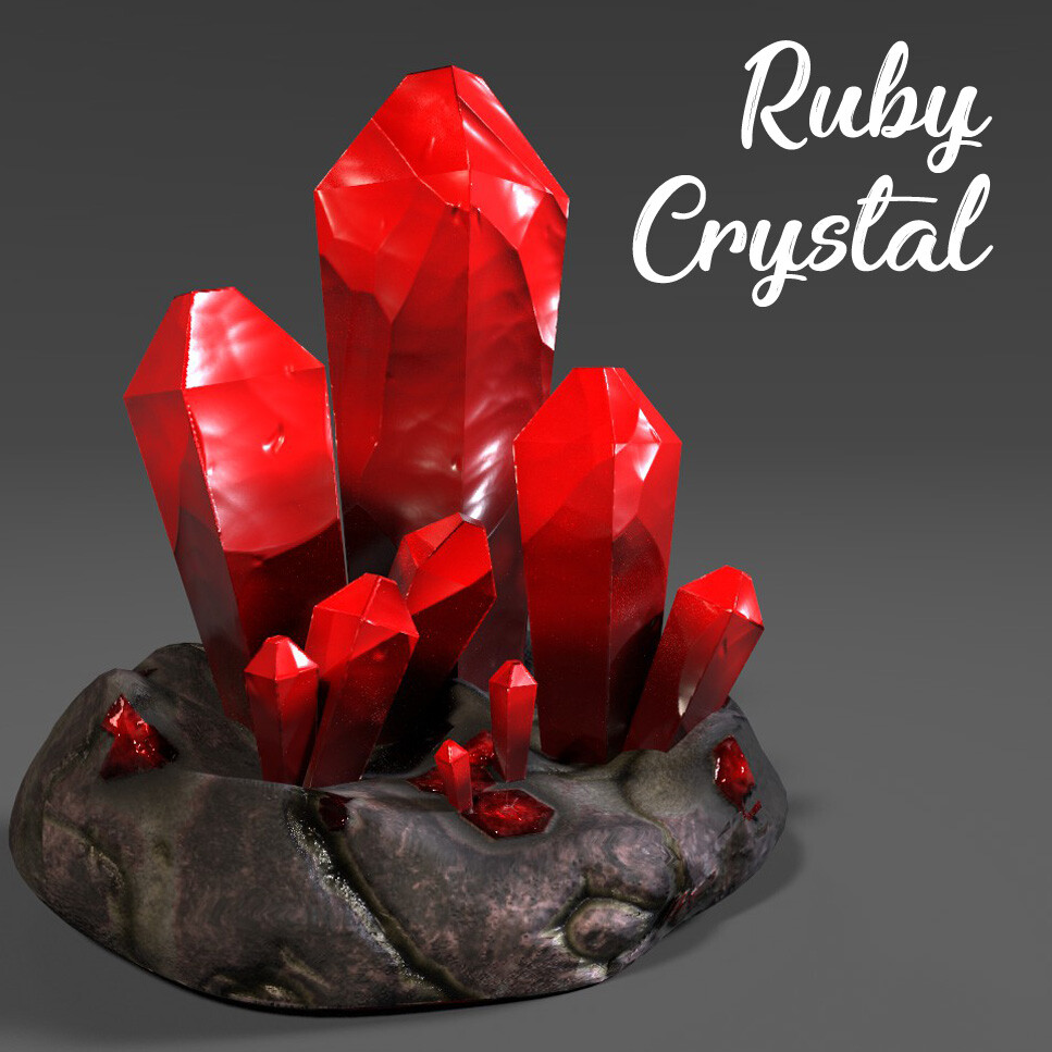 ArtStation - Ruby Crystal