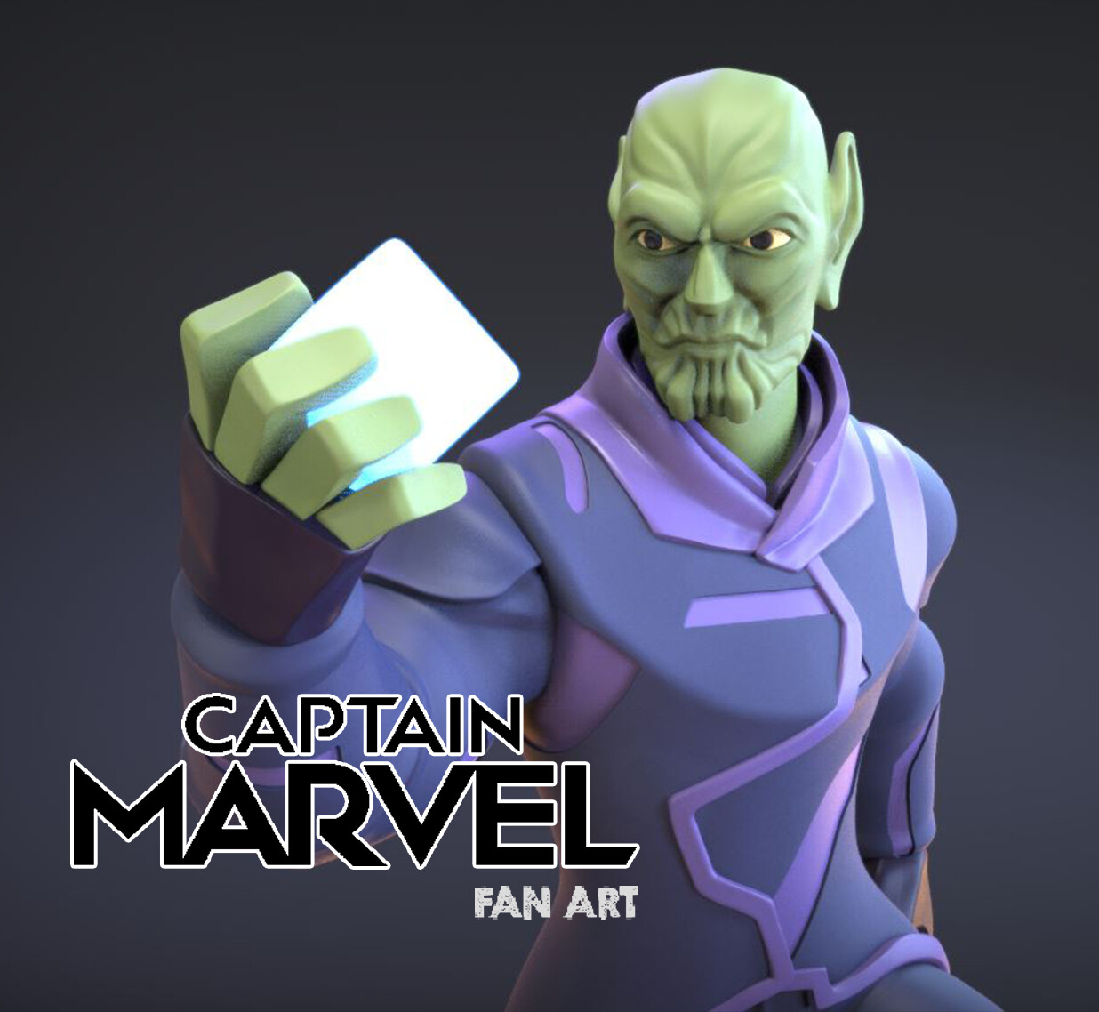 ArtStation - "Talos the Skrull leader"