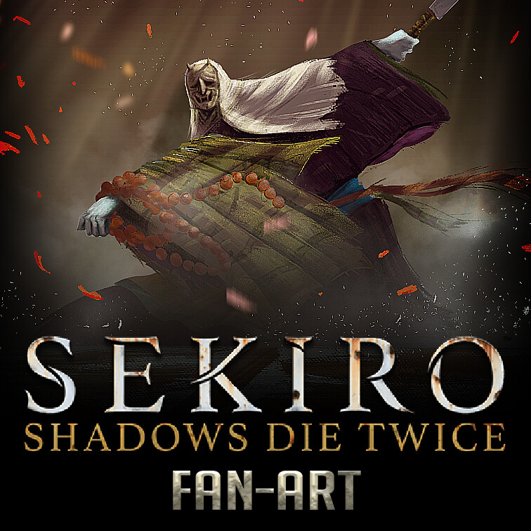 Elliot Gaudard - Corrupted Monk | A Sekiro Shadow Die Twice Fan-art