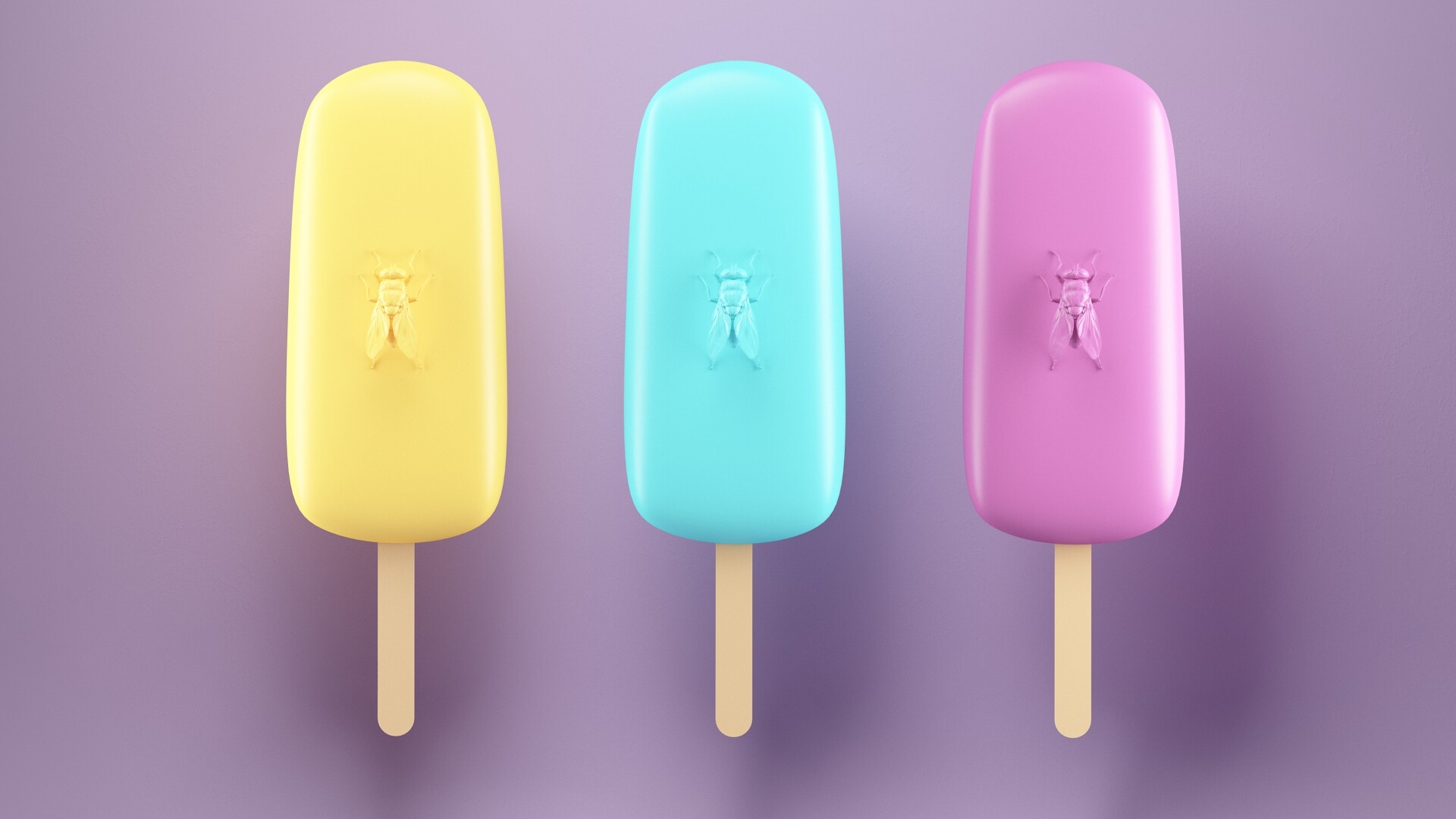 ArtStation - //FLY IN ICE CREAM//