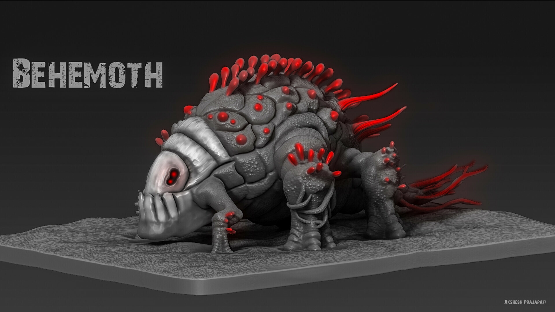 ArtStation - Behemoth, akshesh prajapati