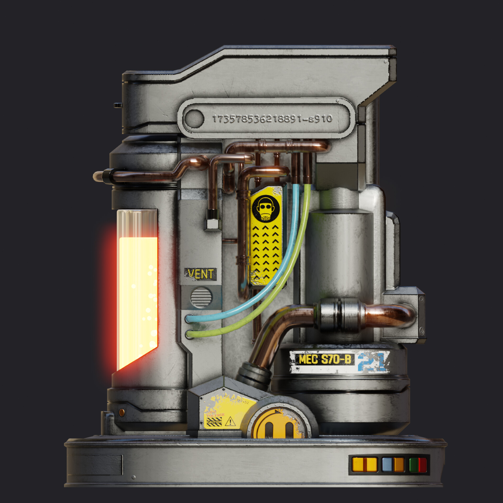 ArtStation - Plasma Canister rendered in Evee