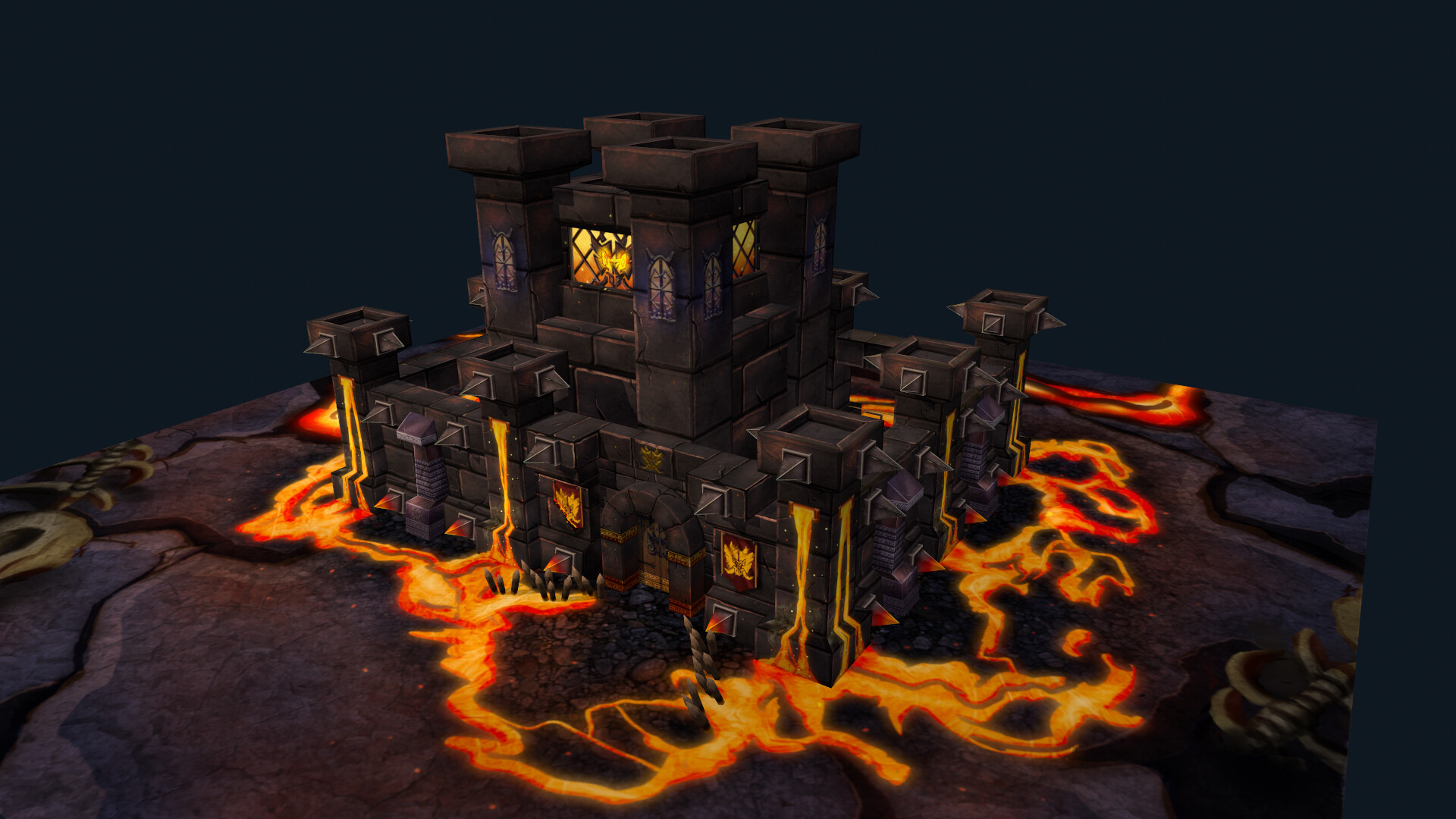 ArtStation - Evil Lord Castle