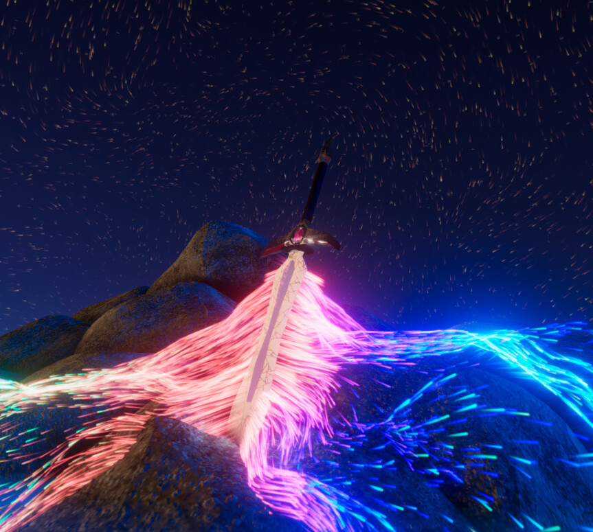 Stefan van den Berg - Enchanted blade